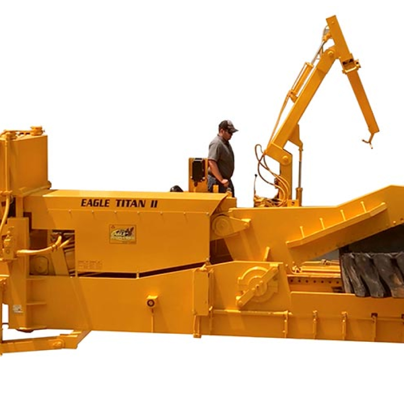 Eagle Titan II Tyre Cutter - Waste Initiatives