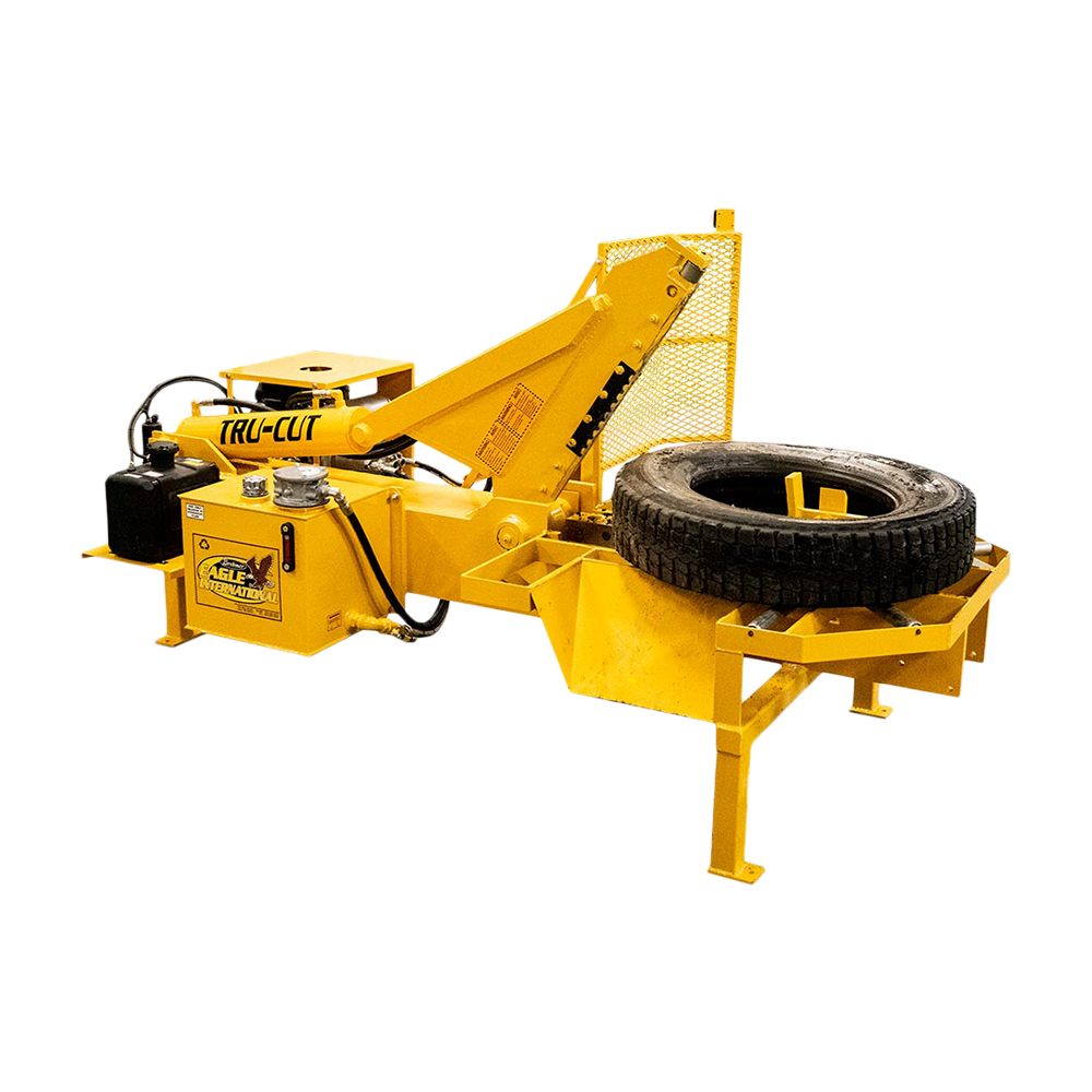 Eagle Titan OTR Tyre Cutter - Waste Initiatives
