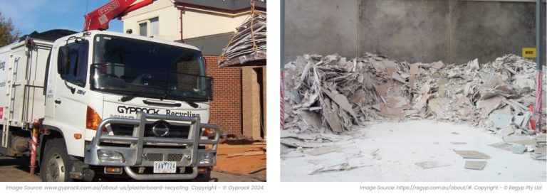 Gyrock to Gypsum: Plasterboard Recycling in Australia - Waste Initiatives