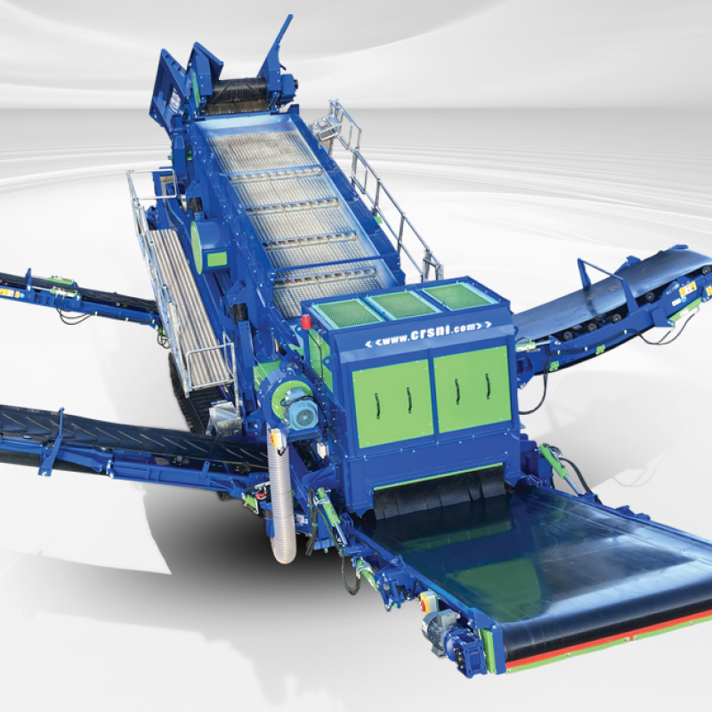 CRS Mobile Tracked Screen - Waste Initiatives