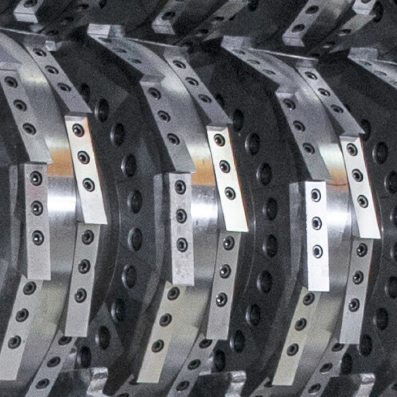 Barclay Primary Tyre Shredder - Waste Initiatives