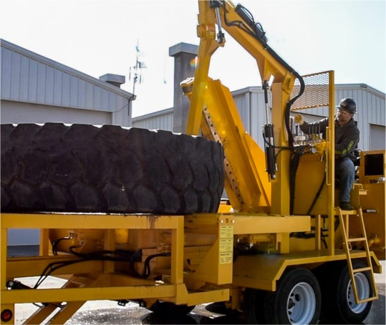 Eagle Titan OTR Tyre Cutter - Waste Initiatives