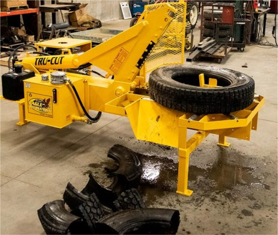 Eagle Tru-Cut Tyre Cutter - Waste Initiatives