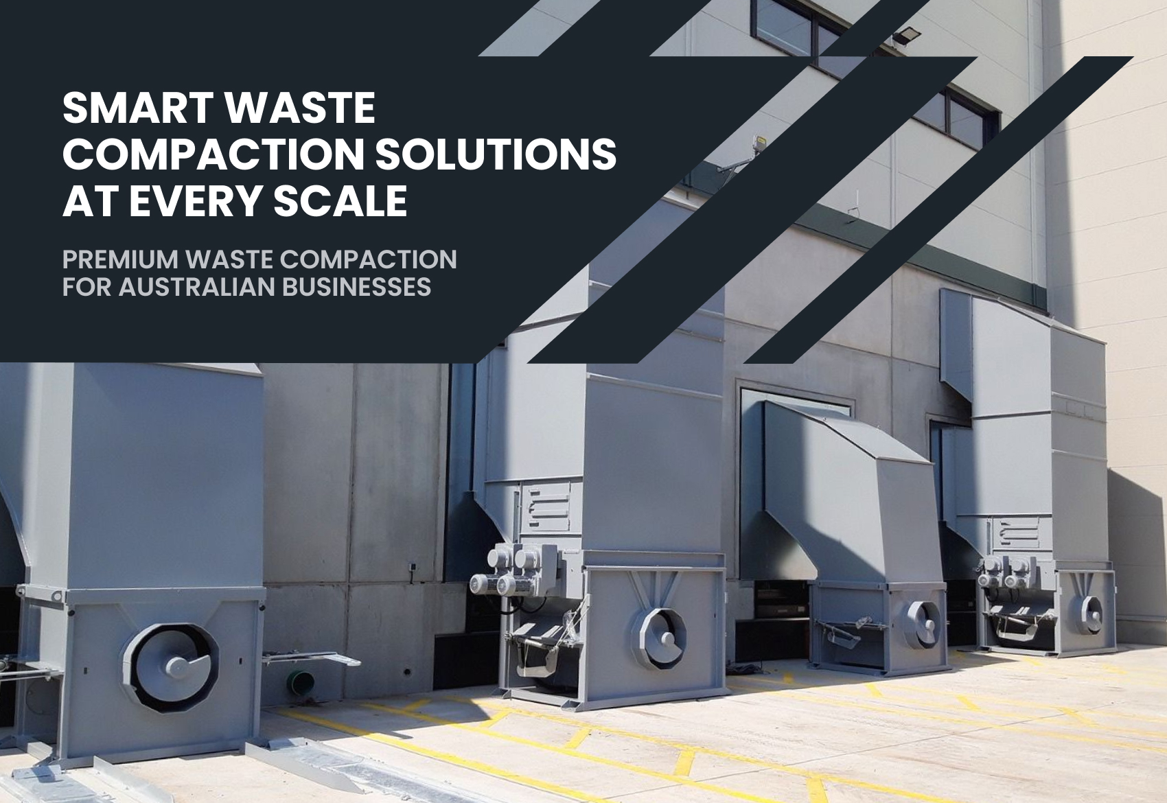 Smart Waste Compaction Solutions at Every Scale