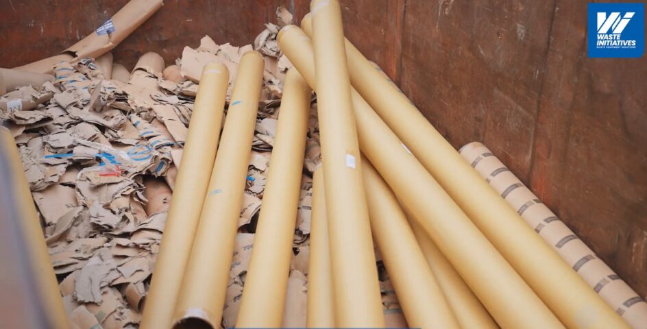 Cardboard Core Recycling Solution | Roll Packer Case Study